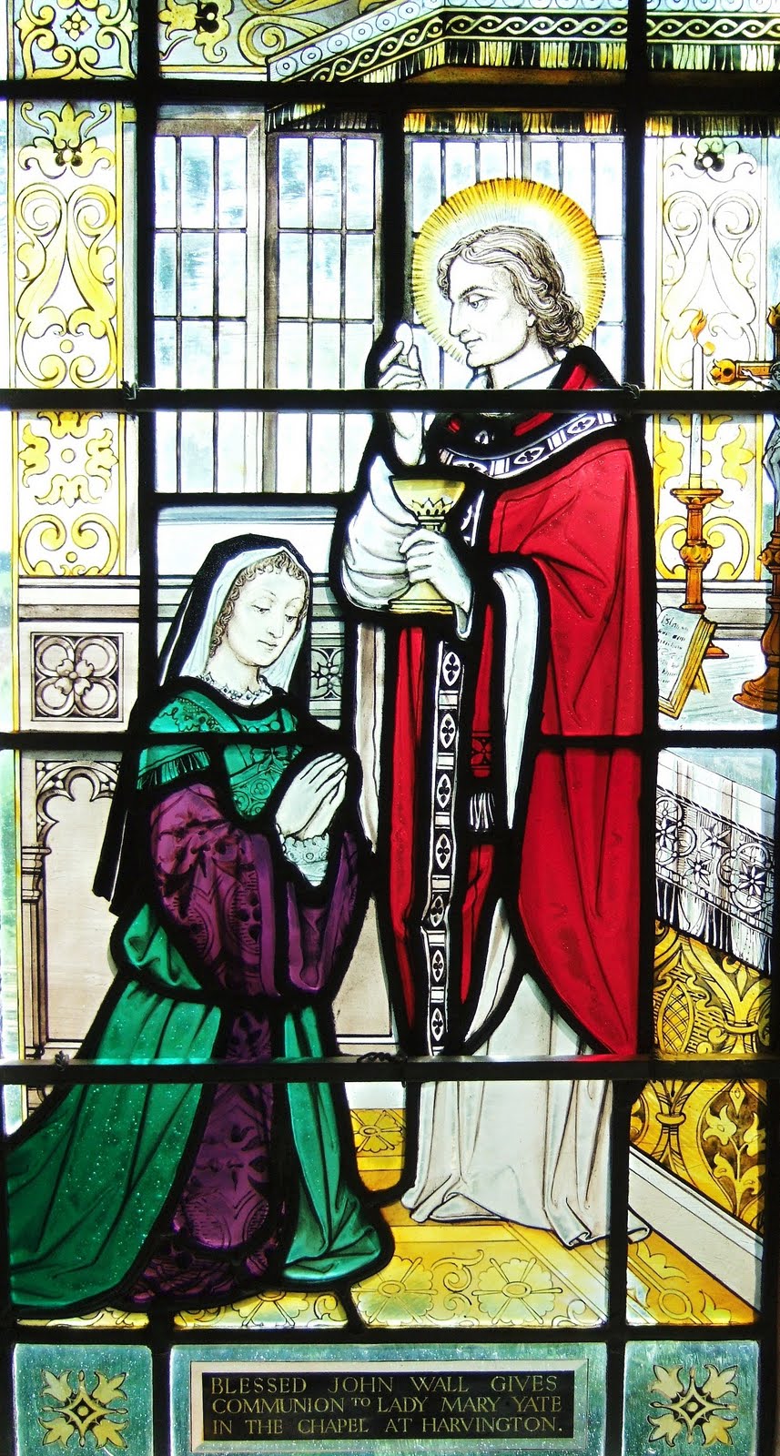 LAST WELSH MARTYR: ST JOHN WALL O F M