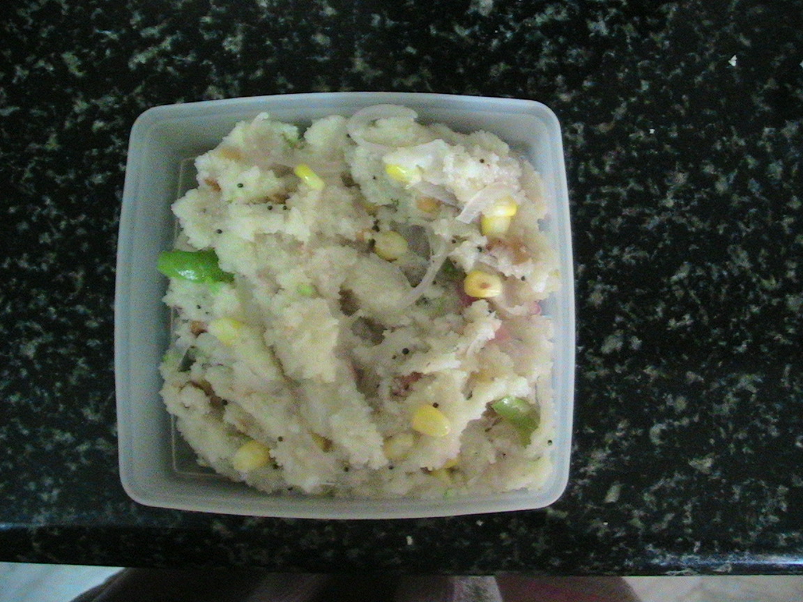 Lets Cook Something: CORN RAVA UPMA
