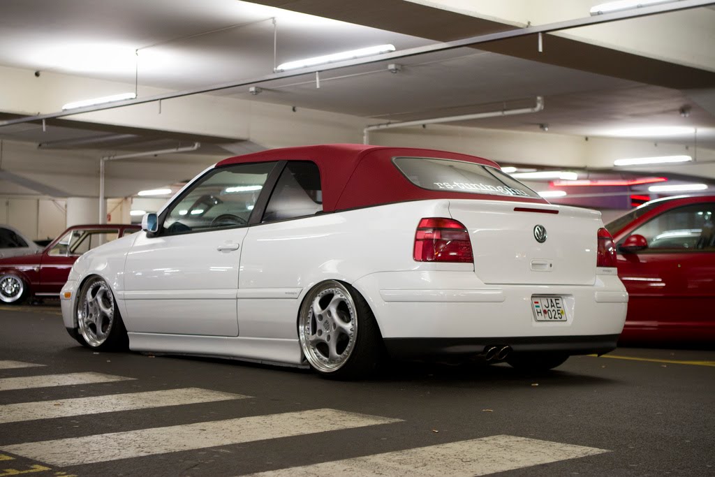 一人中古車屋のんびり日記: GOLF Mk4 Cabriolet × PorscheWheel