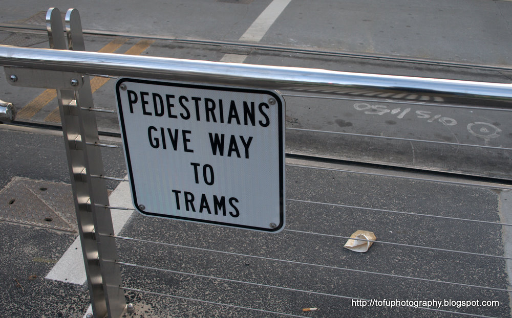 Tofu Photography: Tram signs