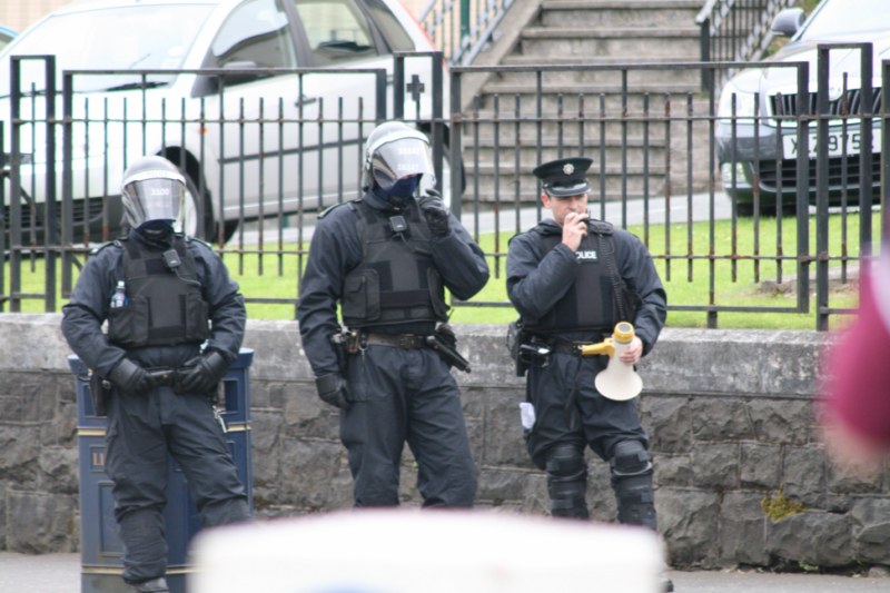 Newry Republican: Successful march leaves RUC/PSNI chasing shadows