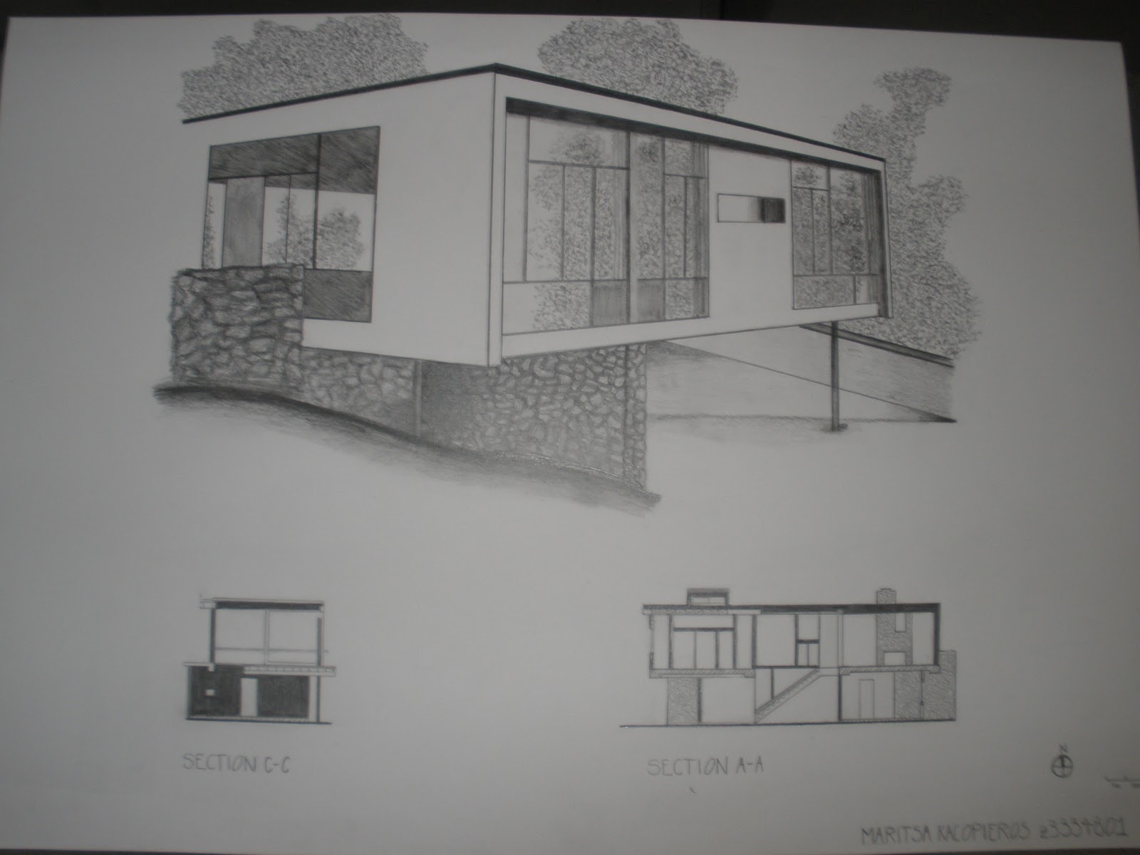 MKacopieros: Workshop One: Architectural Drawing- Rotation Two