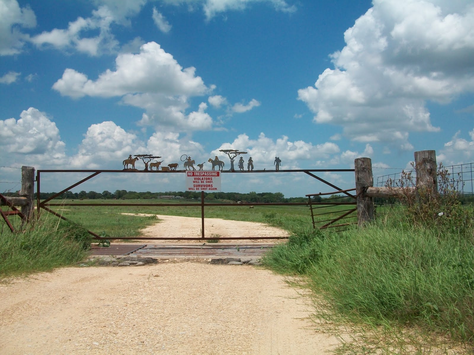 Rebecca Raves and Rants: Wide Open Spaces and Ranch Gates