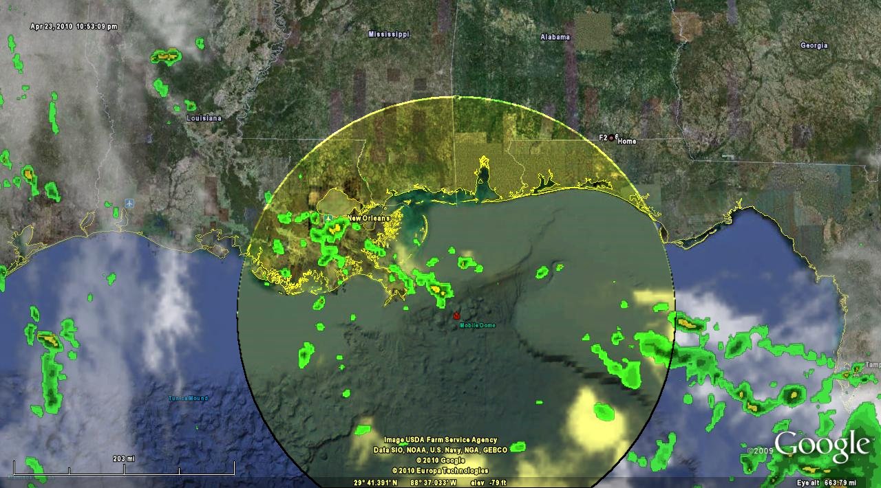 Wisdom of Silver Eagle: 200-mile radius of DWH