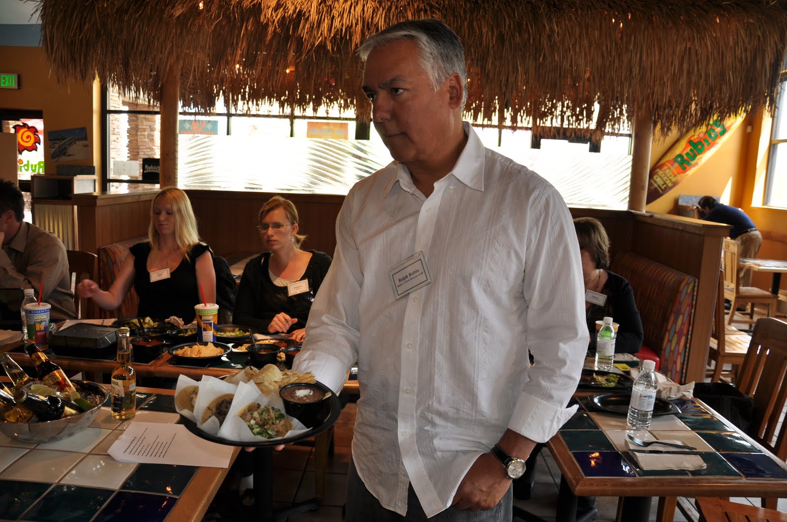 The Changeable Table: The Legendary Fish Taco... as only Rubio's can do it.