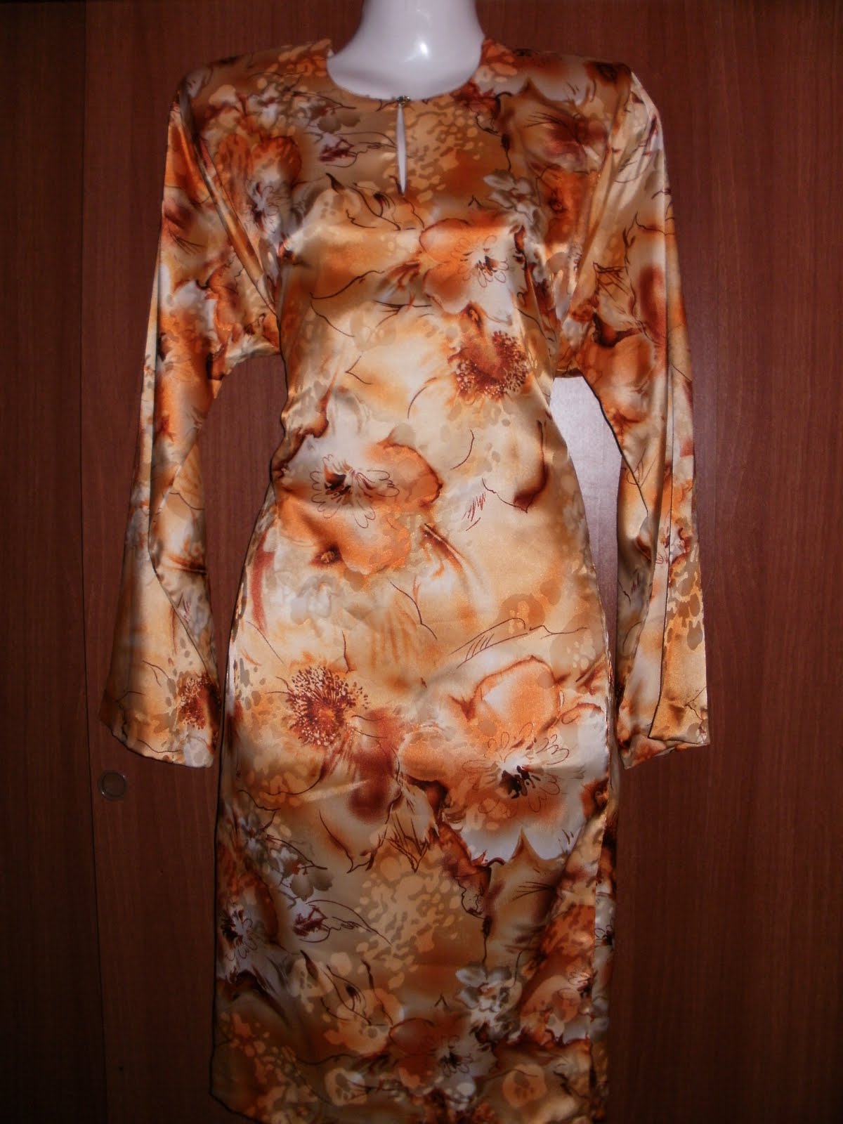 AinSyirah Collection Online Shopping: Baju Kurung Corak Bunga