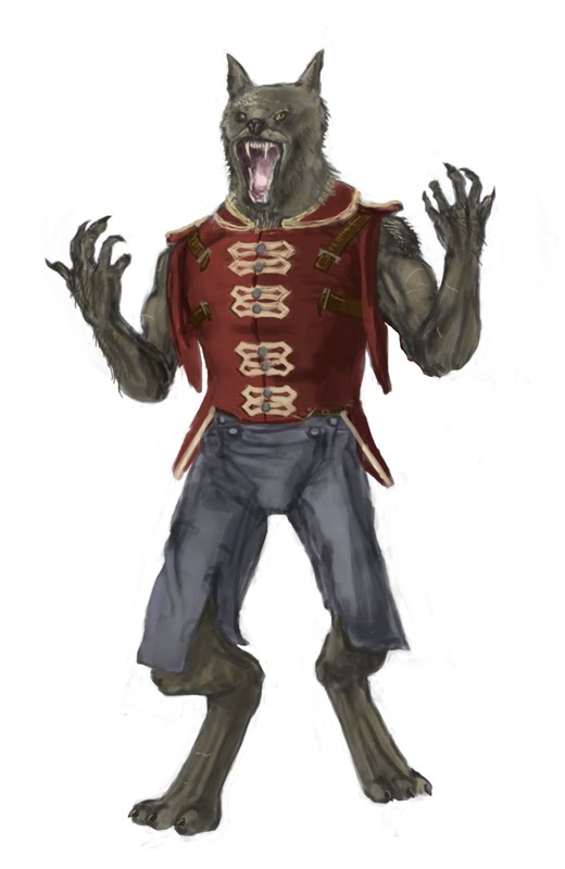 John McKenna Illustration: His Majesties Nineteenth Werewolf Regiment ...