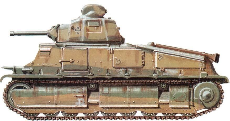 JIPES E FORAS DE ESTRADA: TANQUE-MÉDIO SOMUA S-35