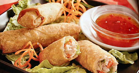 Sausage Spring rolls & Banana Nutella Rolls | Life and Linda