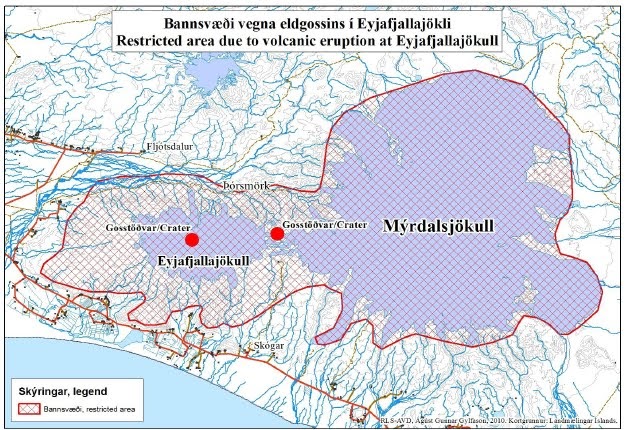 EYRARBAKKI TIMES: Volcano E15 map