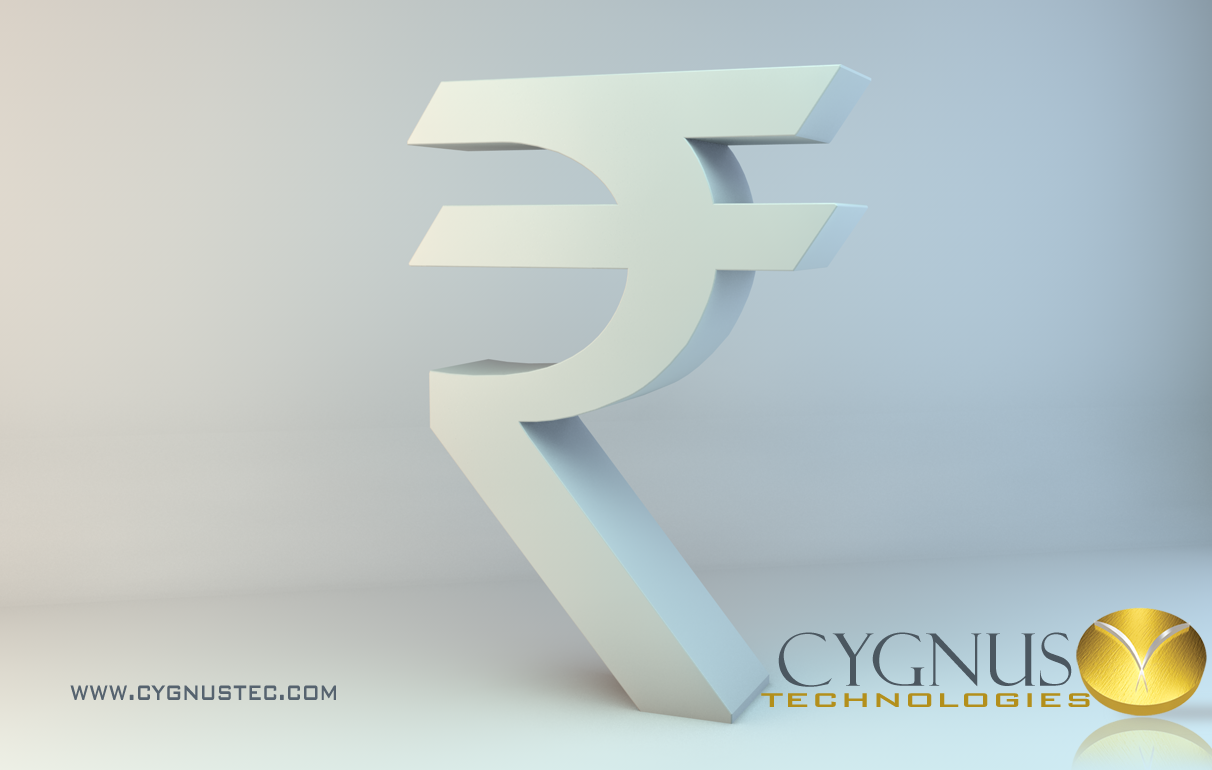 Thought its mine: Indian Rupee Symbol in 3d