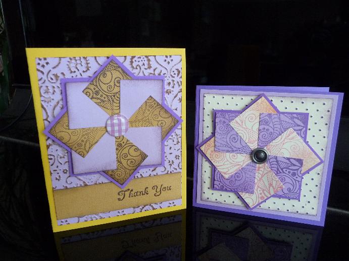 *{CraftChaos}*: Pinwheel card tutorial