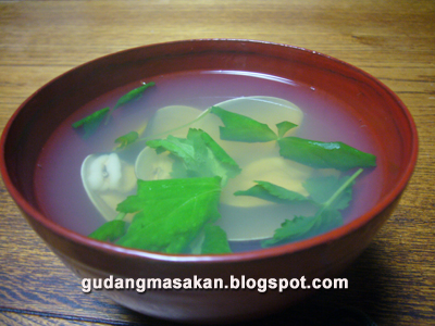 Resep Masakan Osuimono - Gudang Resep Masakan