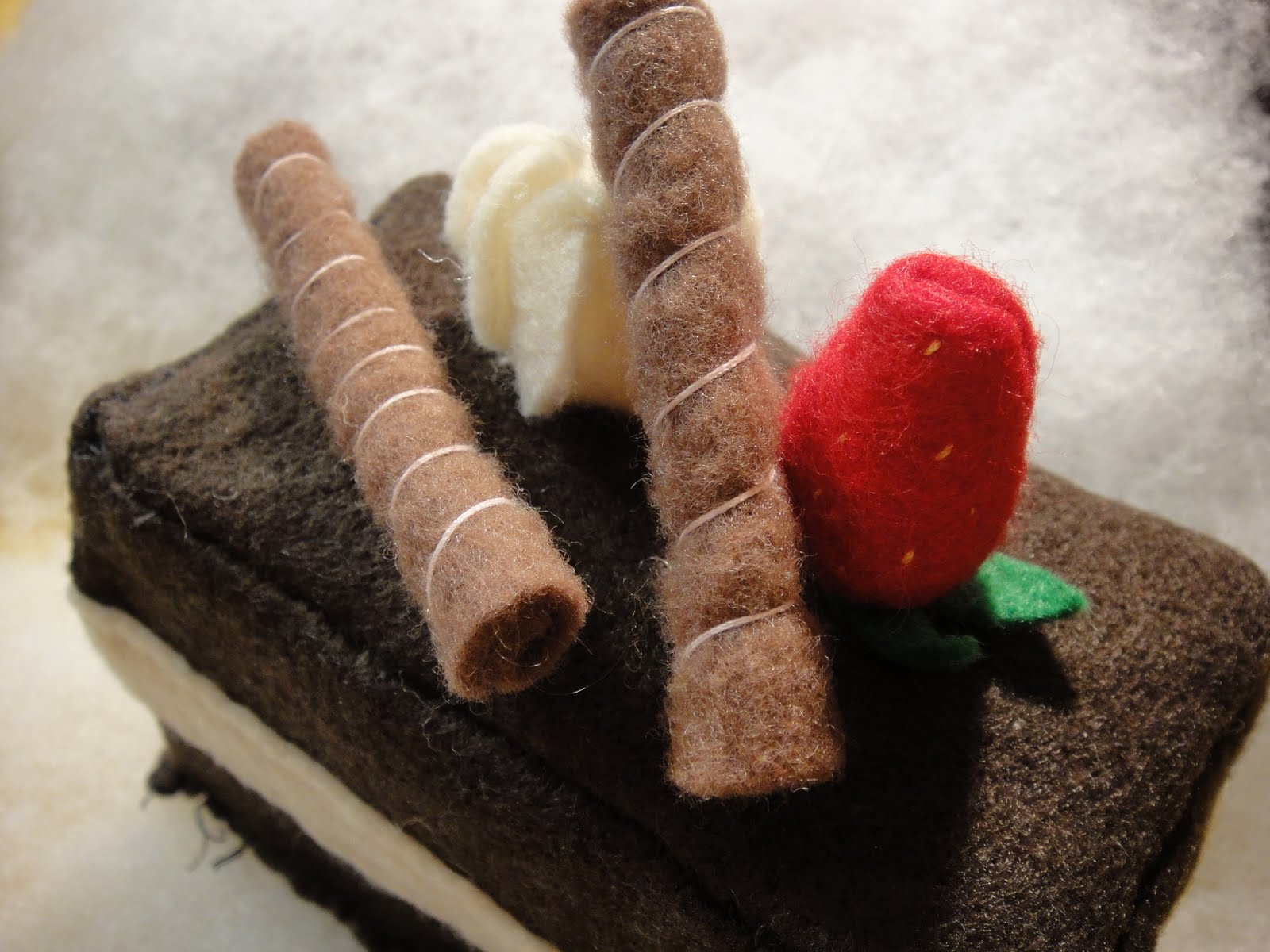 Delightful Affairs: Chocolate Felt Cake