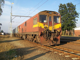 South African Railway News: Leeuhof yard