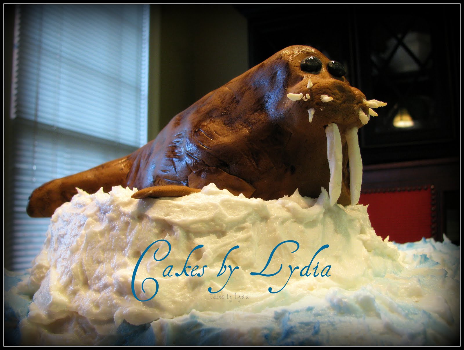 The Alligator Box : The Walrus Birthday Cake