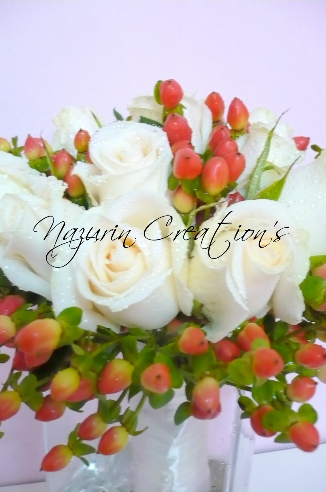 Nazurin Creation's: Bunga Tangan : Fresh Flower - Atiqah