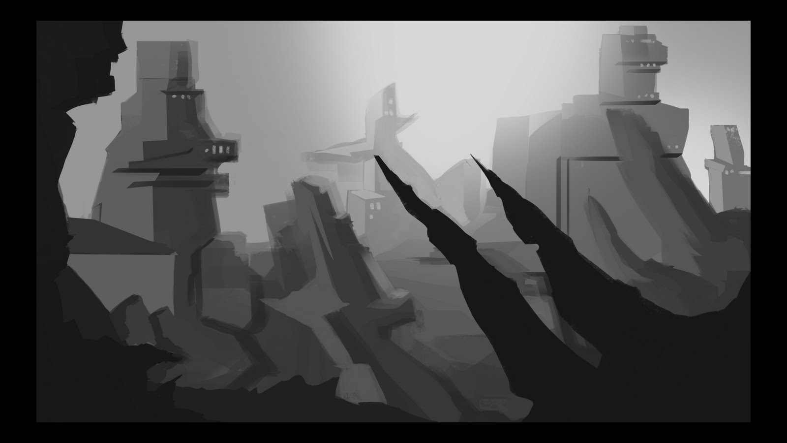 Travis Dixon: Greyscale Concept