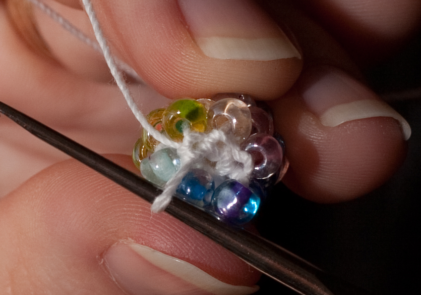 In the Loop: How to Crochet a Bead Rope