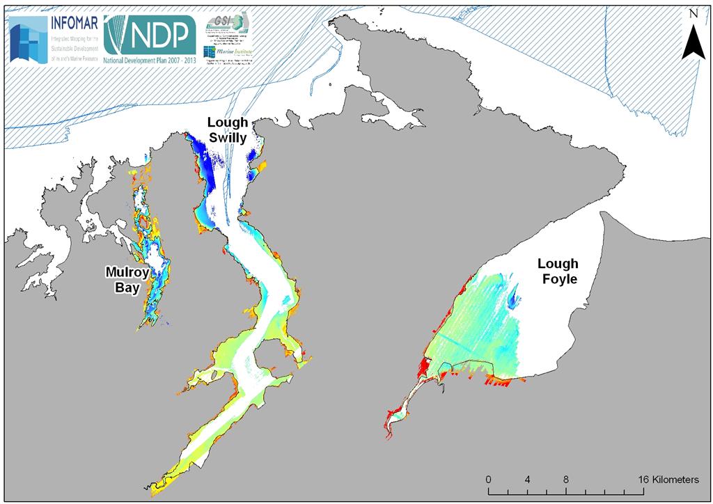 Storm off Lough Swilly Definitive Variety 2p Green Map ??? | The Stamp ...
