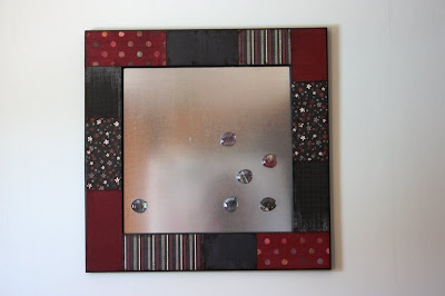 A Home in Progress: Magnet Board DIY