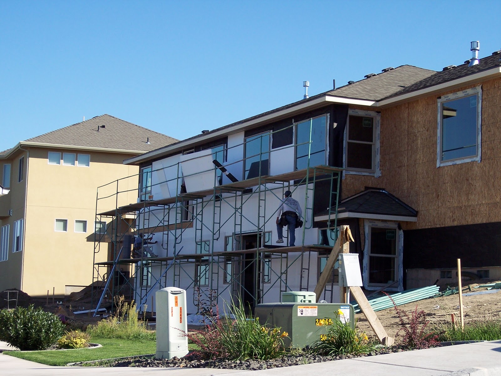 Building a Home: Preparing to Stucco Exterior