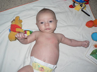 The Higgs' Happenings: Nakie (sort of) baby photo shoot...
