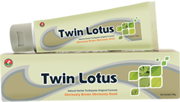 Twin Lotus Herbal Natural Toothpaste Original