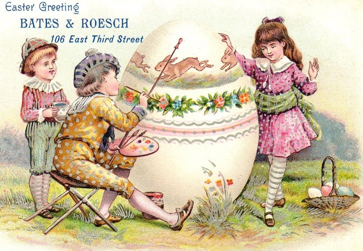 Beeutiful By Design: Victorian Easter Clipart