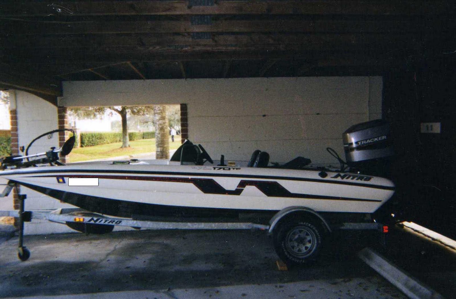 The Tampa Bay Angler: FOR SALE: Nitro 170 TF Rick Clunn Edit. 17ft