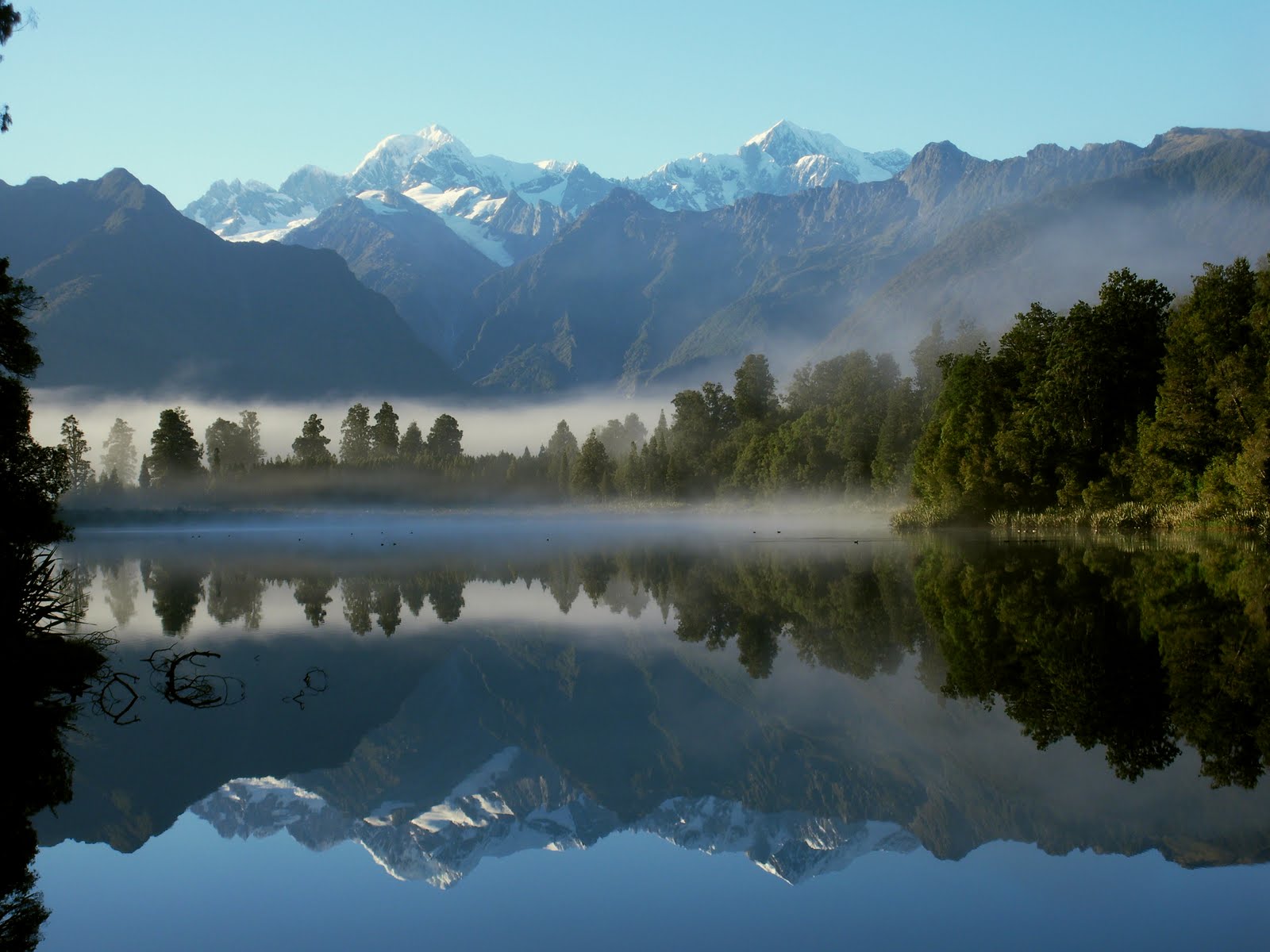 Michael in Neuseeland: Lake Matheson