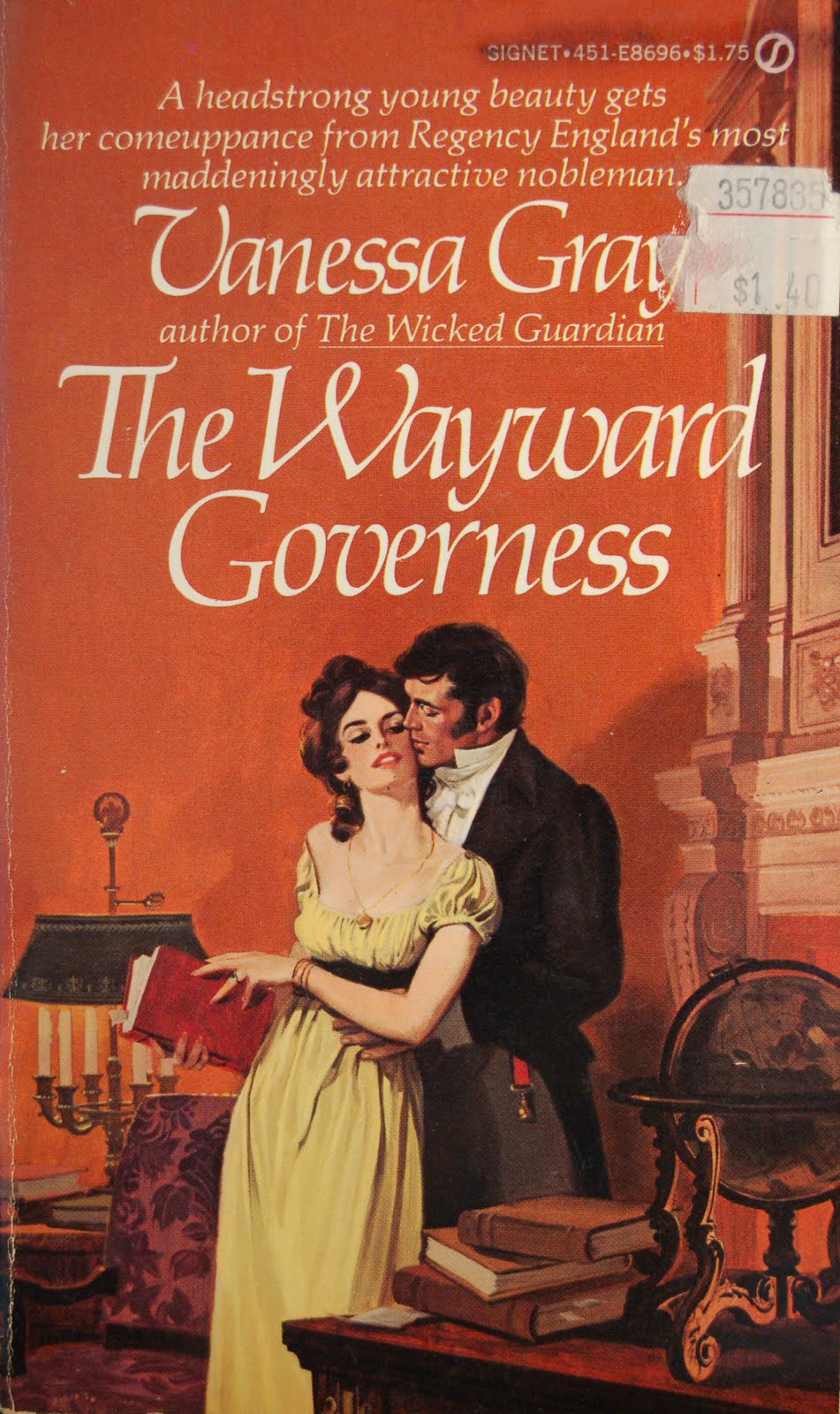 Allan Kass, Illustrator of Book Covers: Vanessa Gray: The Wayward Governess