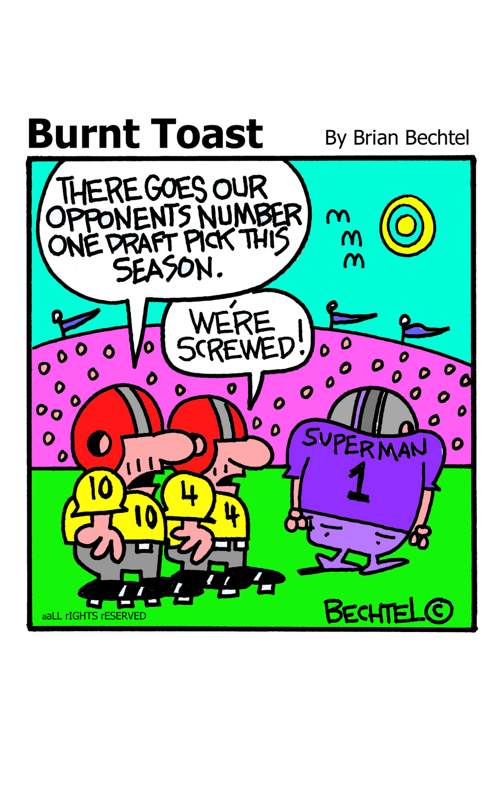 Burnt Toast: Burnt Toast cartoon panel by Brian Bechtel