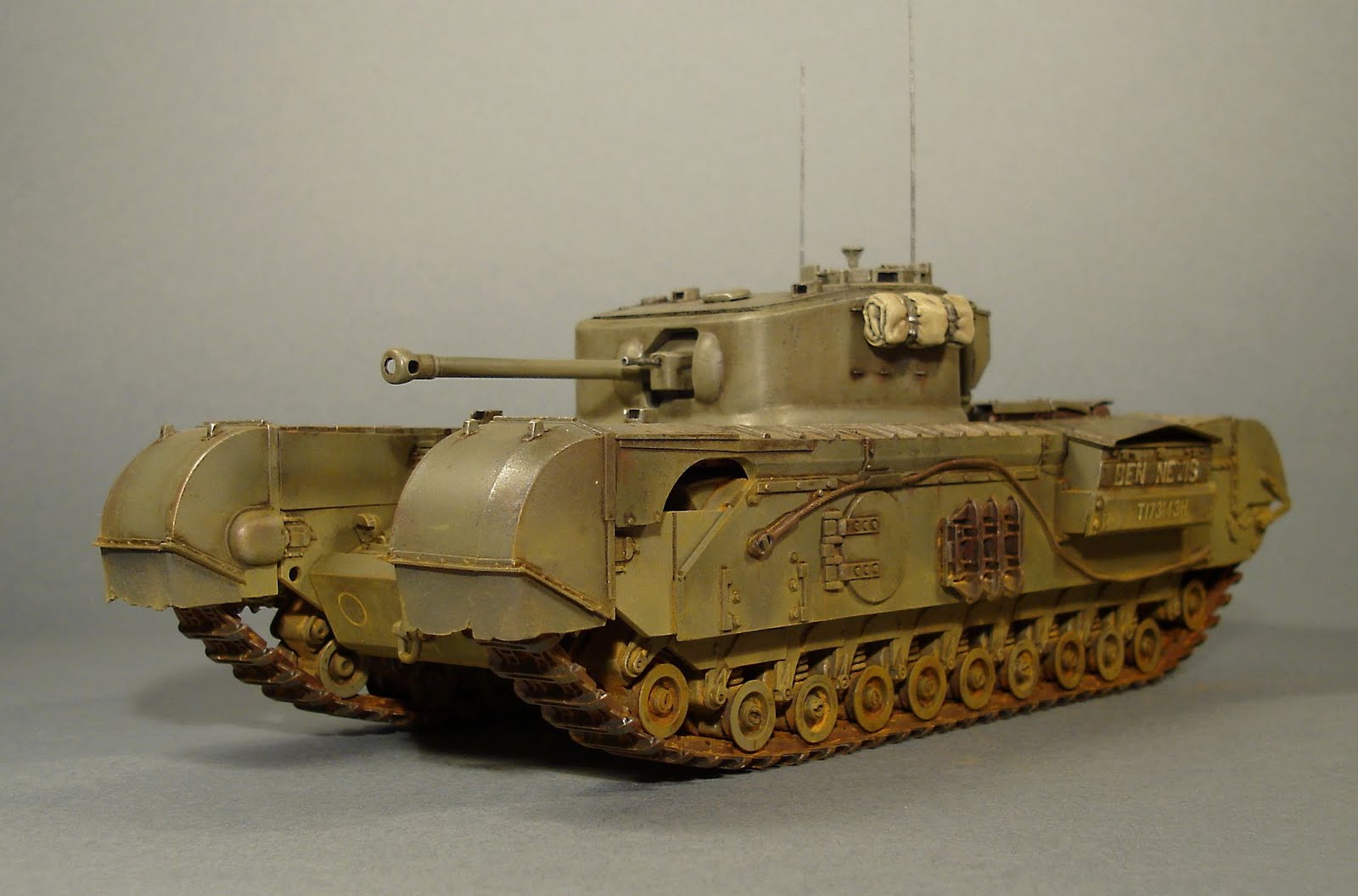 Achtung-Modell!: Churchill MK. VII Tamiya 1/35 - galeria