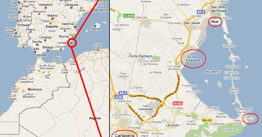 WhereIsHolden?: Los Alcázares, Spain