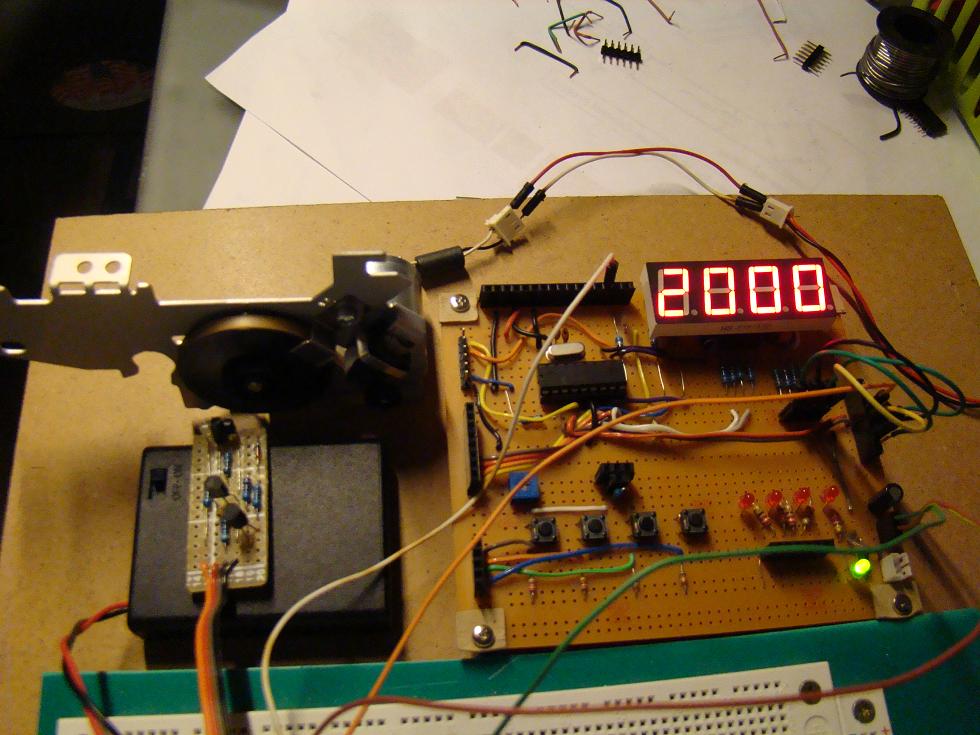Make Your Own Pic12f683 Development Board Contact Less Tachometer Based On Pic16f628a Uc