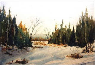 Art Matters at Tay Gallery: Painting in Winter: Bill Veale comments