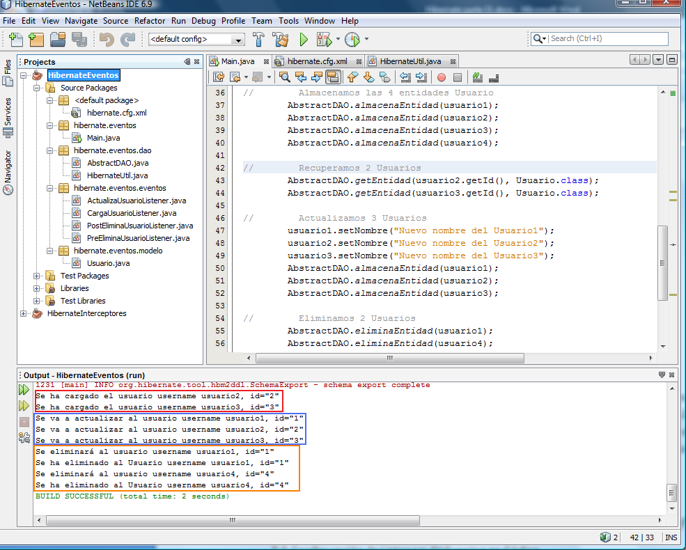 Tutoriales de Programacion Java: Hibernate - Parte 11: Interceptores y Eventos