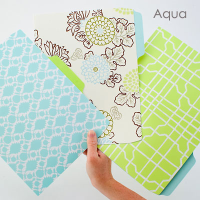 An Inspired Workspace™: Beautiful file folders