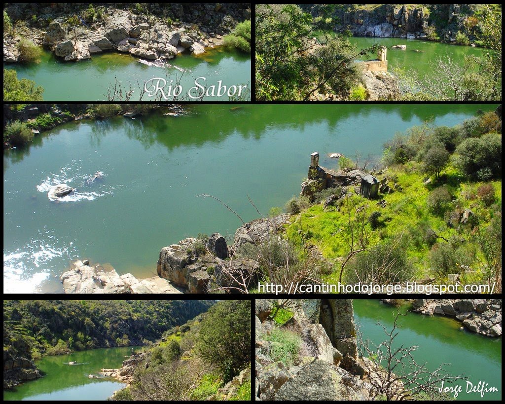 O CANTINHO DO JORGE: Caminhada no Rio Sabor