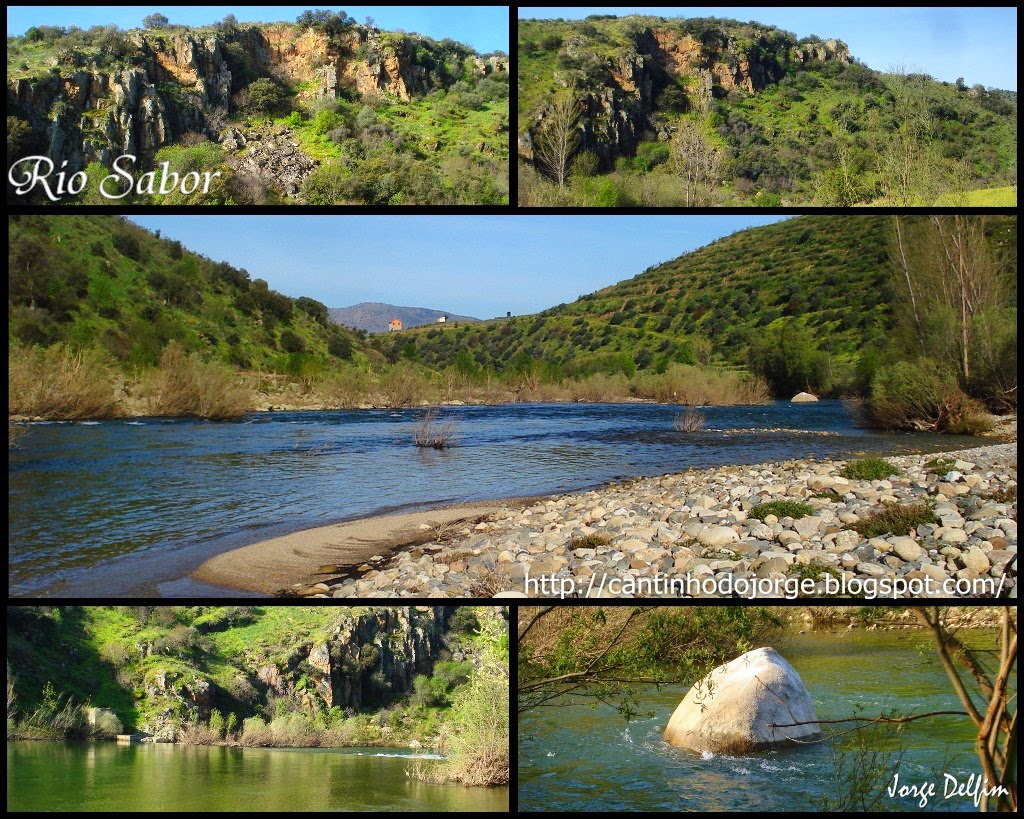 O CANTINHO DO JORGE: Caminhada no Rio Sabor
