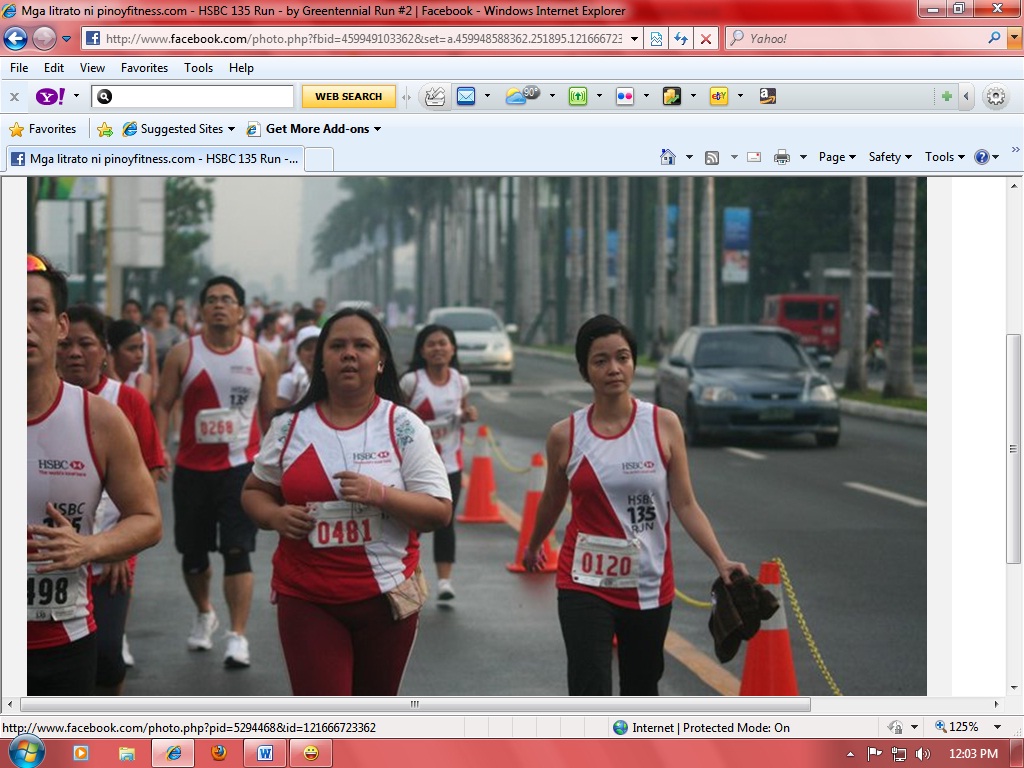 It's Good to Be Alive: Fun at HSBC Fun Run November 06, 2010