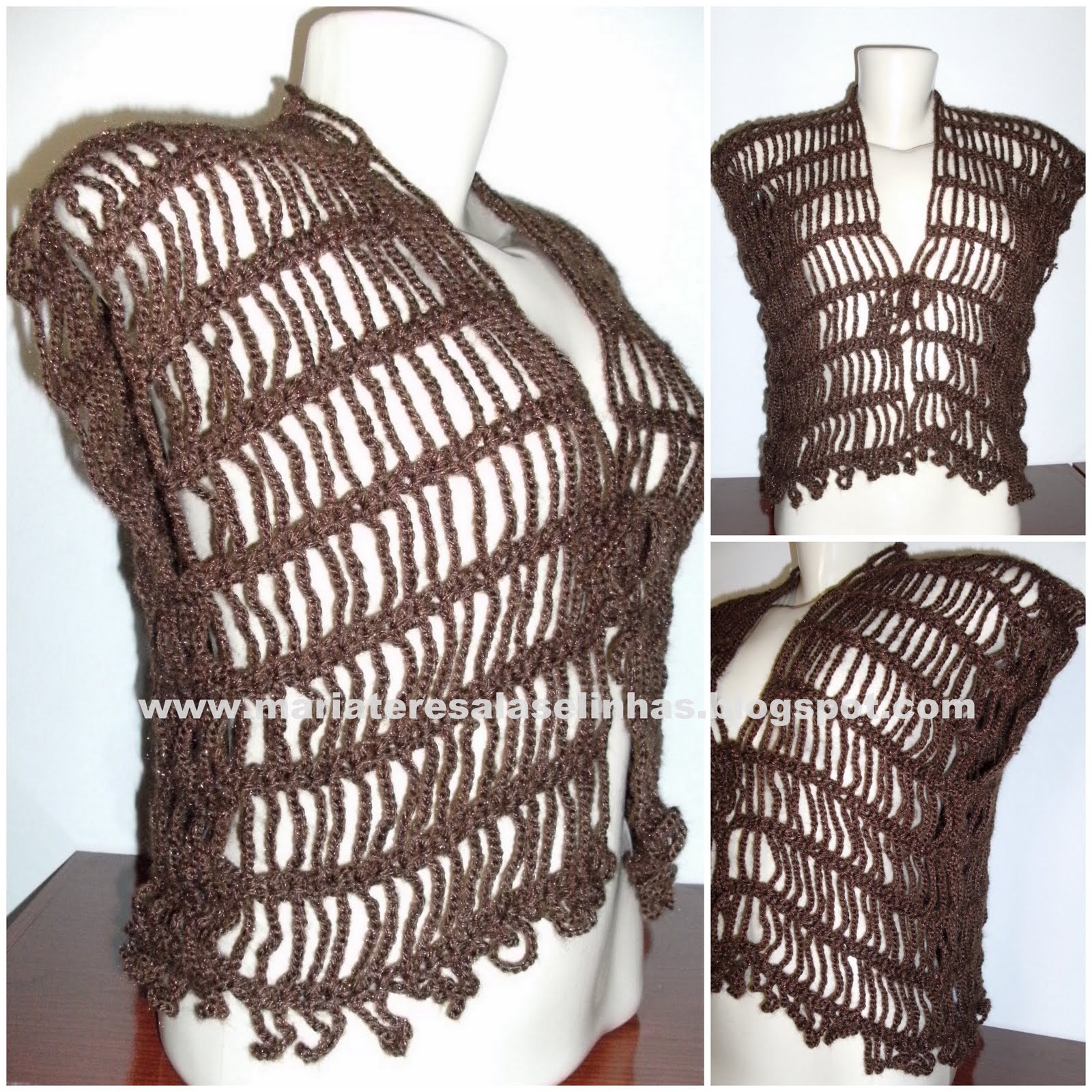 Colete crochet - Imagui