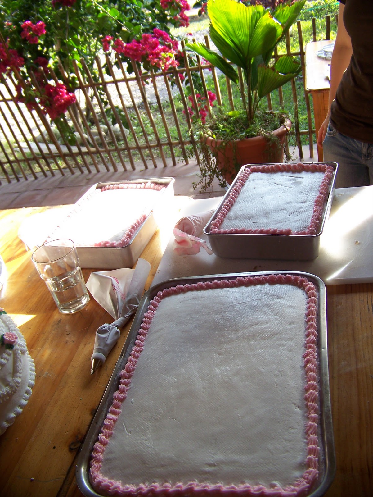 Life at the Llewellyns': Day #4 in Honduras -- the cake decorating!