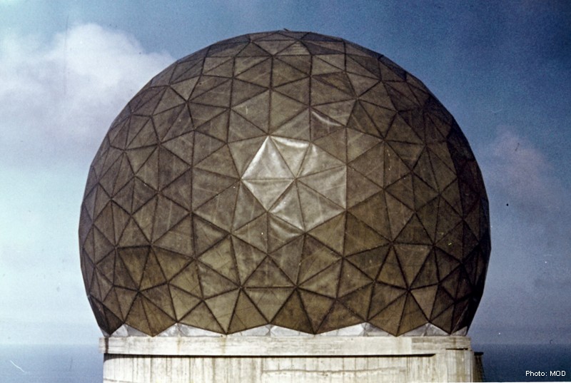 A History of RAF Saxa Vord: Erection of the Type 80 Radome (Updated 10 ...