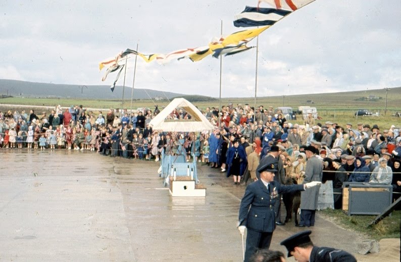 A History of RAF Saxa Vord: Queen Visits RAF Saxa Vord & Unst - 1960 ...