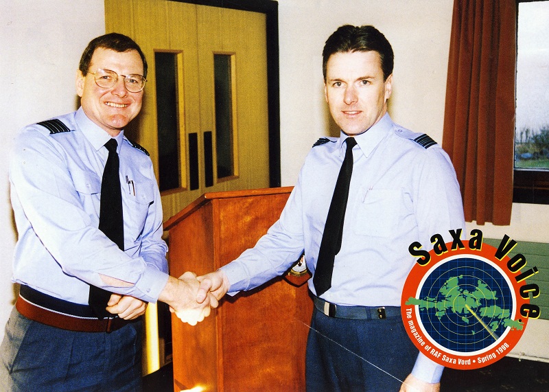 A History of RAF Saxa Vord: Visit by Gp Capt ADGE 7 Jan 98