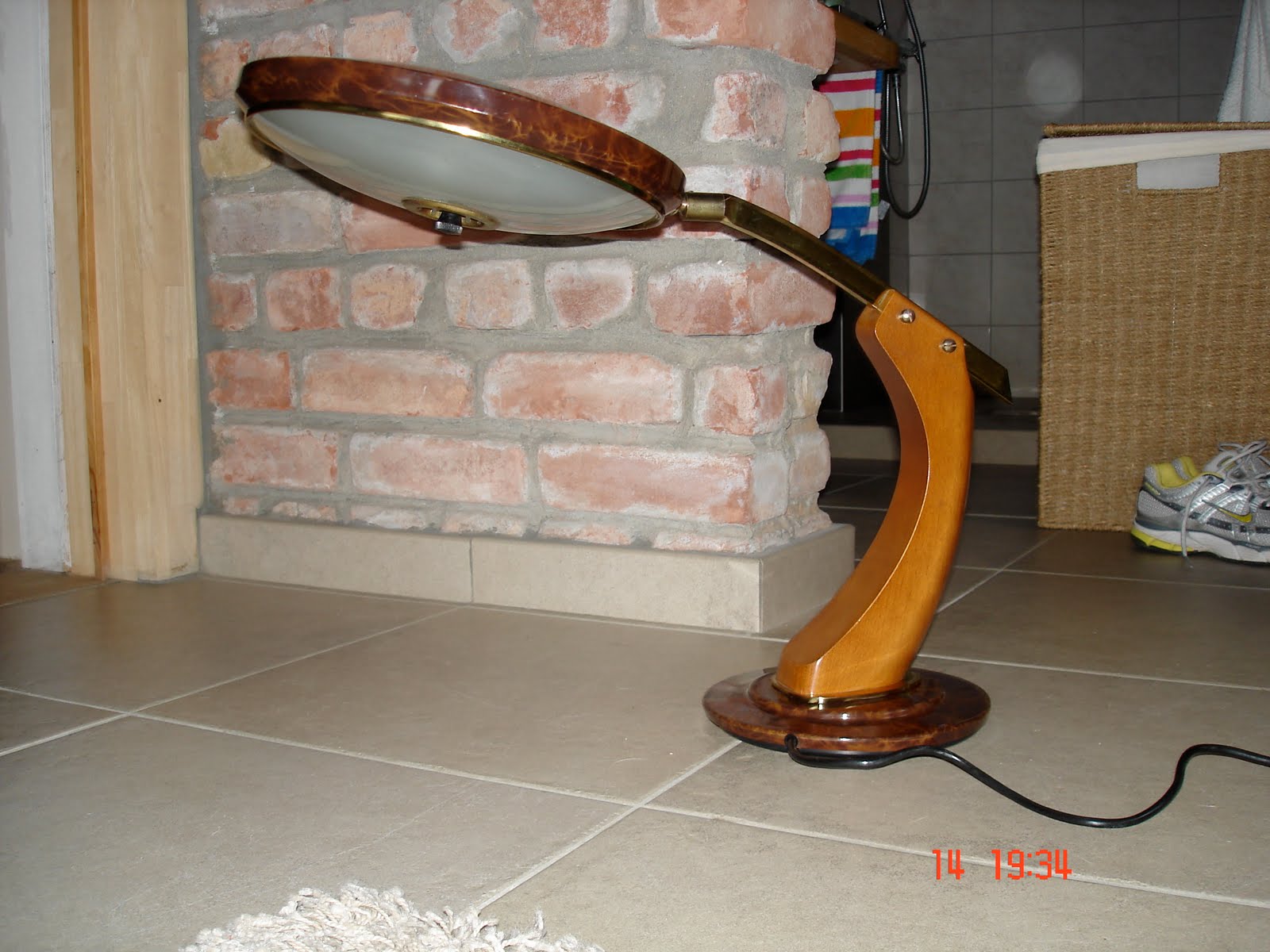 Belgian Design and Ceramics: FASE MADRID 60's TABLE LAMP