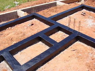 RESERVA DA SERRA: 20 - Impermeabilização do Baldrame Concluída