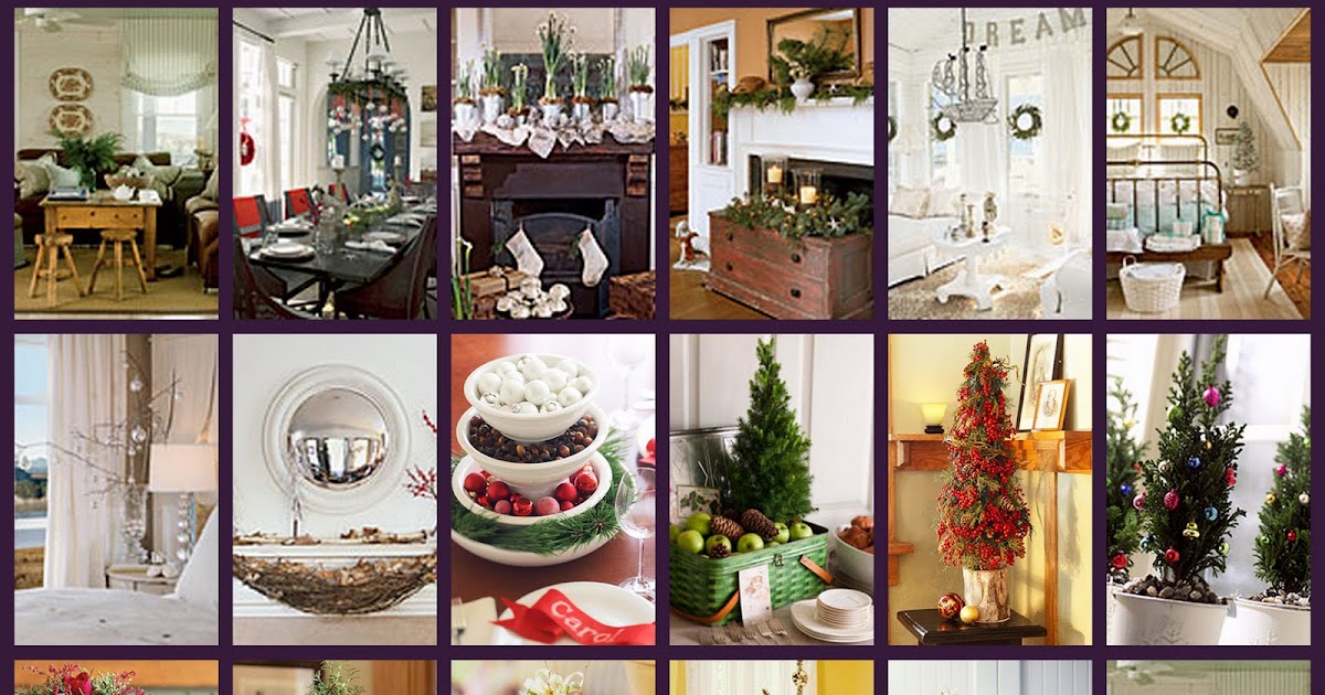 PlumWater Cottage: Decorating Collage-Tiny Trees